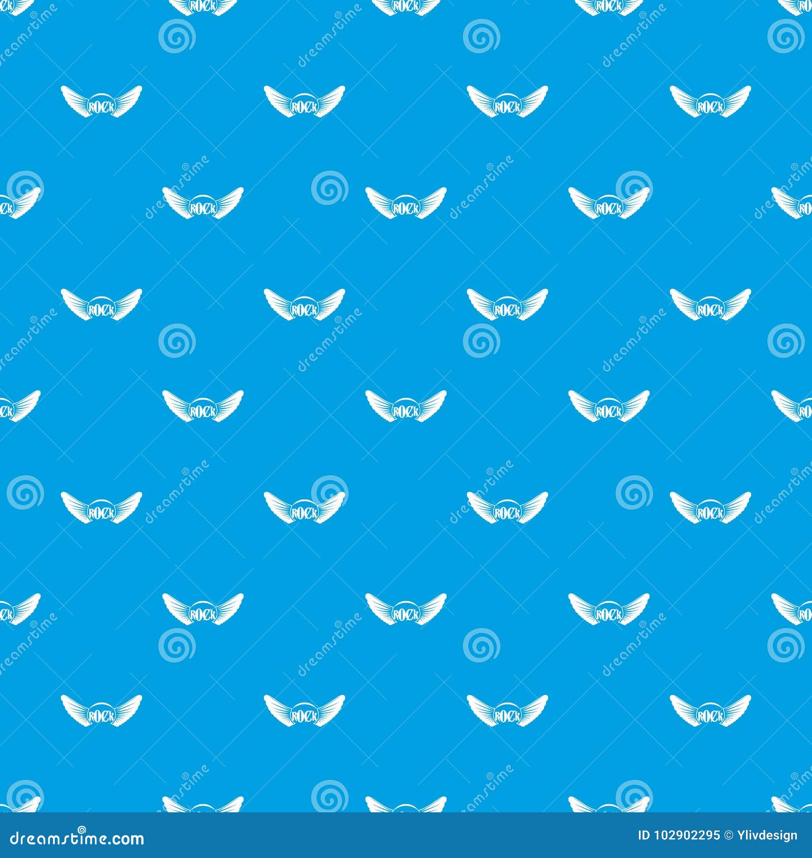 Rock pattern seamless blue stock vector. Illustration of geometric ...