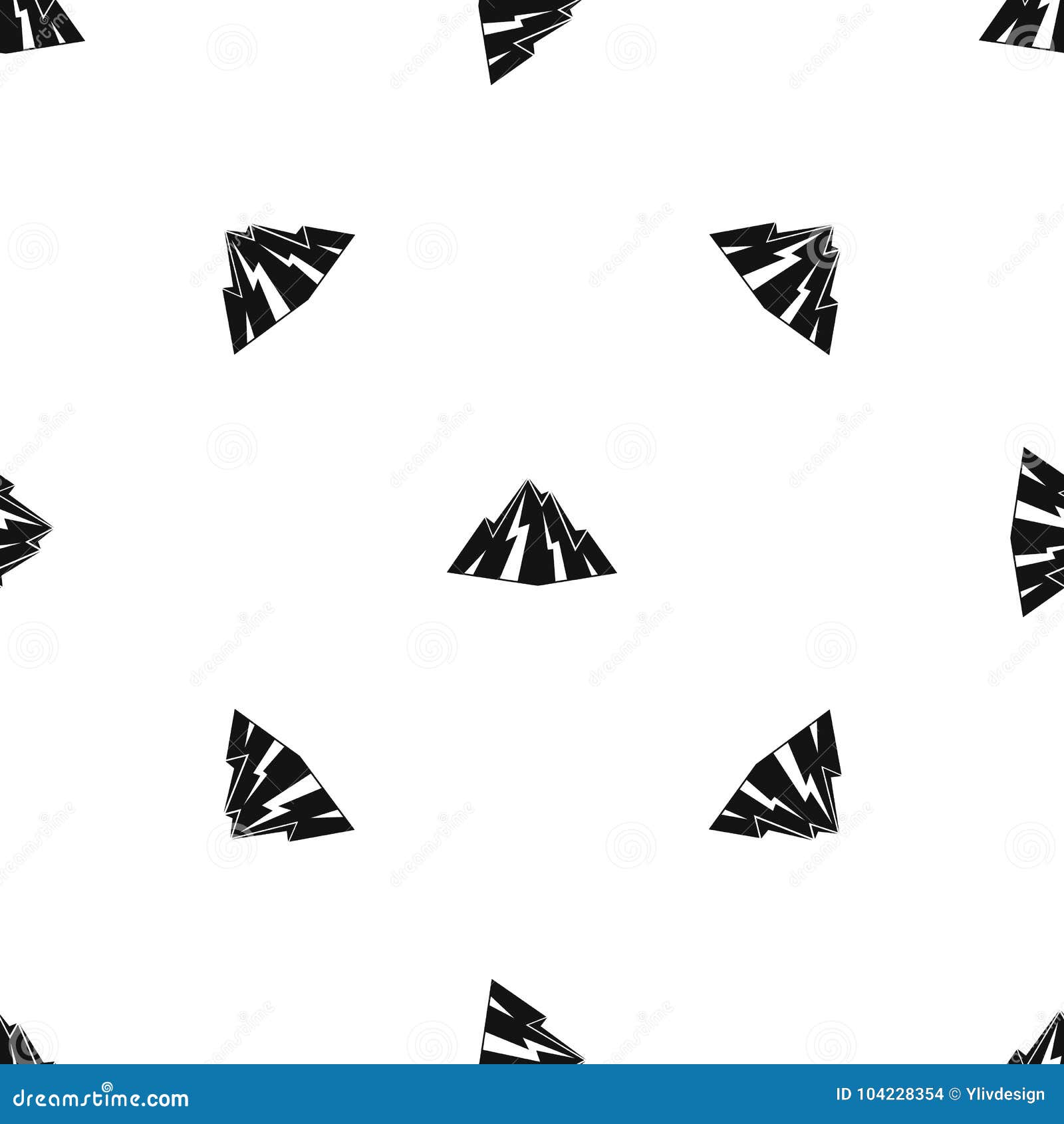 Rock Pattern Seamless Black Stock Vector - Illustration of fossil, fuel ...