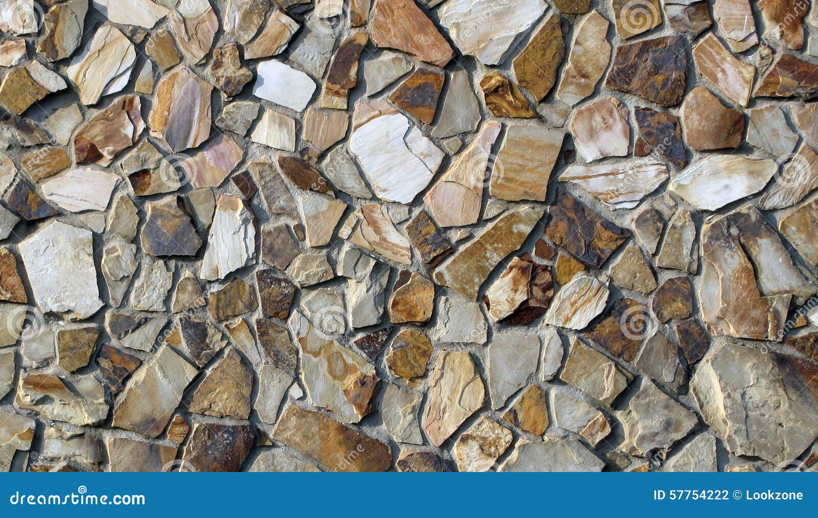 Rock Patterned Wall. stock photo. Image of irregular - 57754222