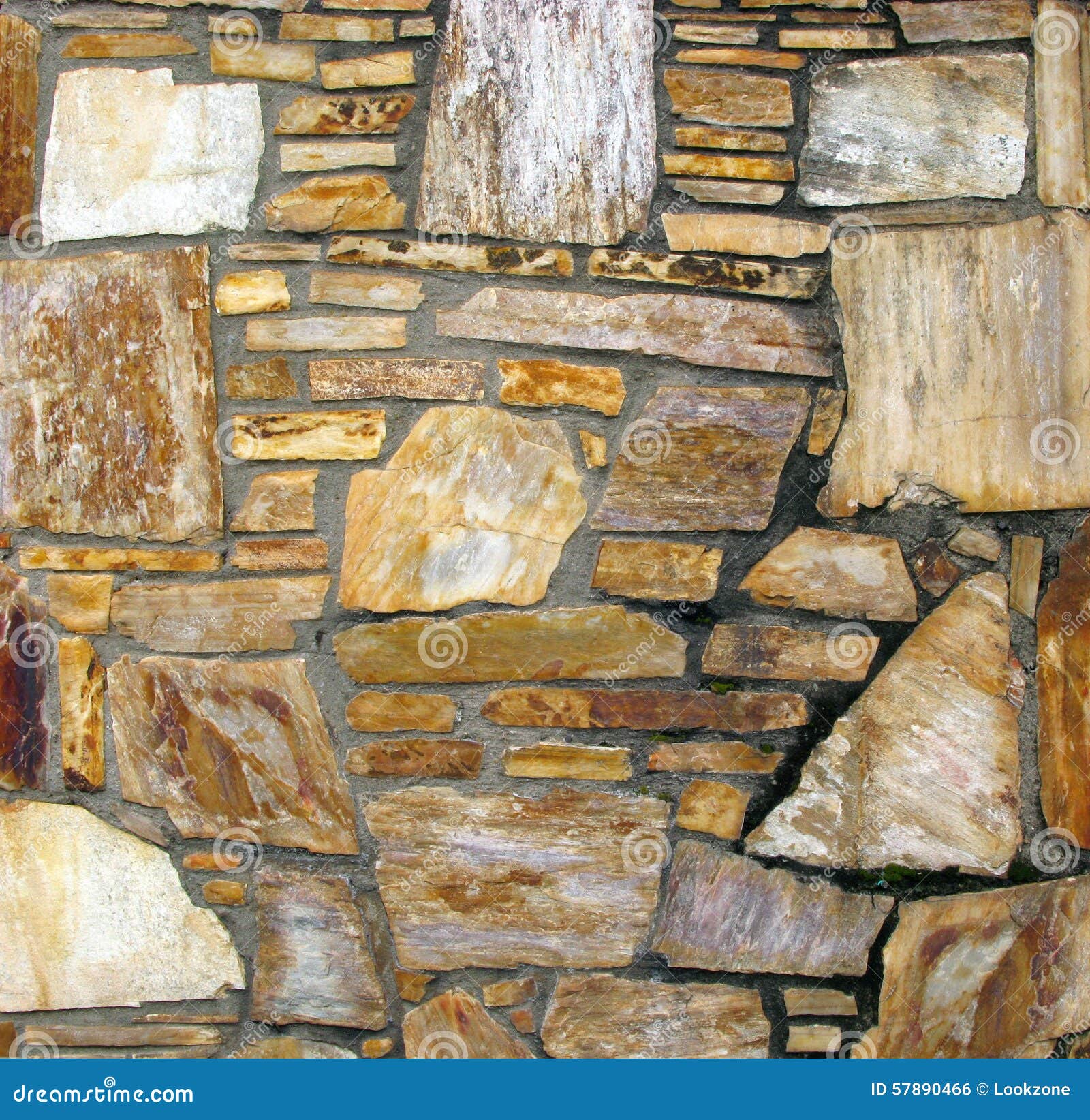 Rock Patterned Wall. stock photo. Image of assembled - 57890466