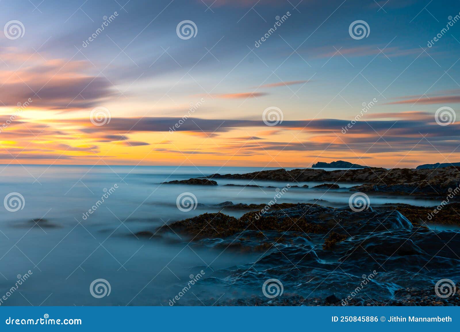 Rock and Pebbles on the Beach on a Sunkissed Day Stock Photo - Image of ...