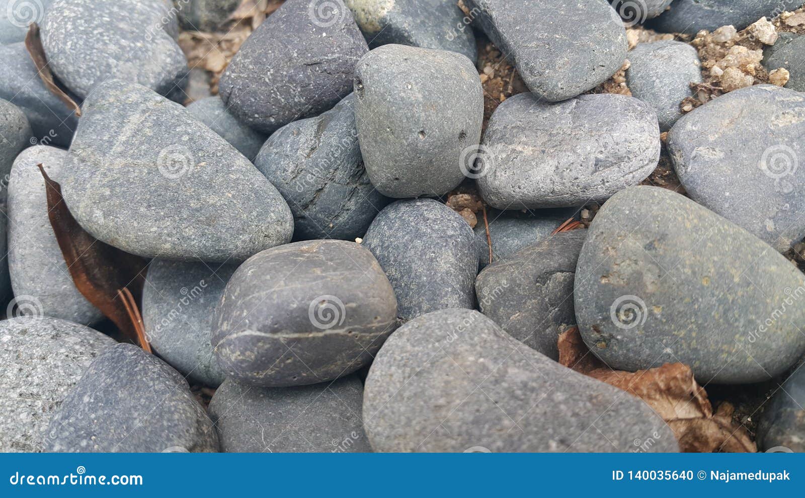 Rock Pebbles, Small, Rounded, Smooth Rocks. Stock Photo - Image of ...