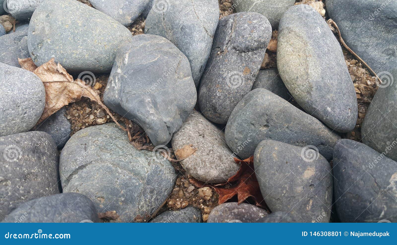 Rock Pebbles, Small, Rounded, Smooth Rocks. Texture Background for Text ...