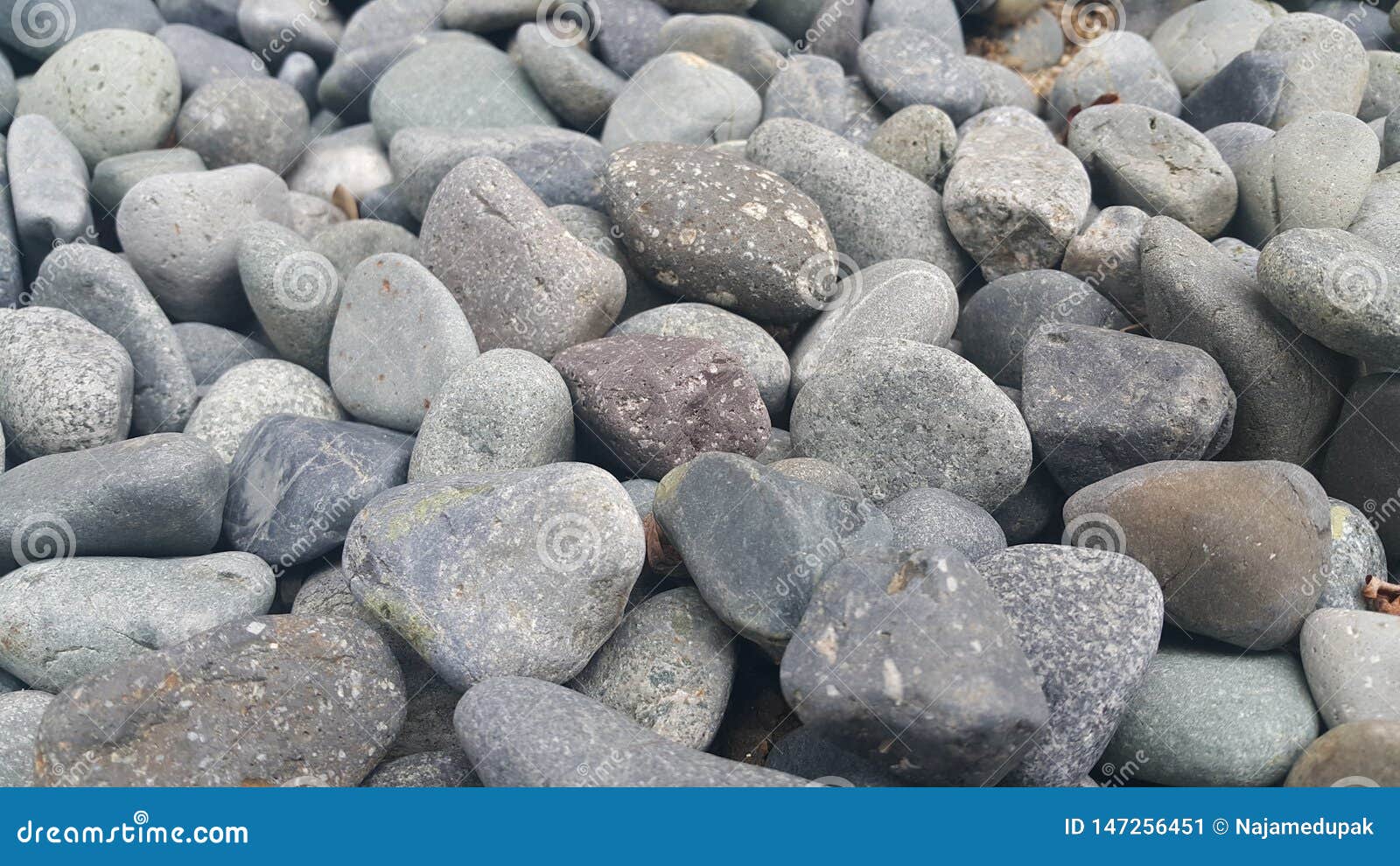 Rock Pebbles, Small, Rounded, Smooth Rocks. Texture Background for Text ...