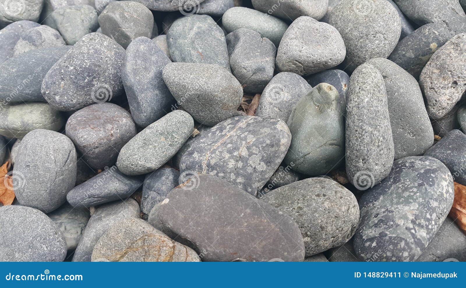 Rock Pebbles, Small, Rounded, Smooth Rocks. Texture Background for Text ...
