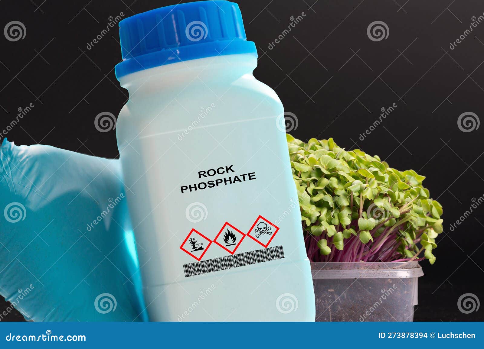 A Natural Source of Phosphorus Used As a Fertilizer Stock Photo - Image ...