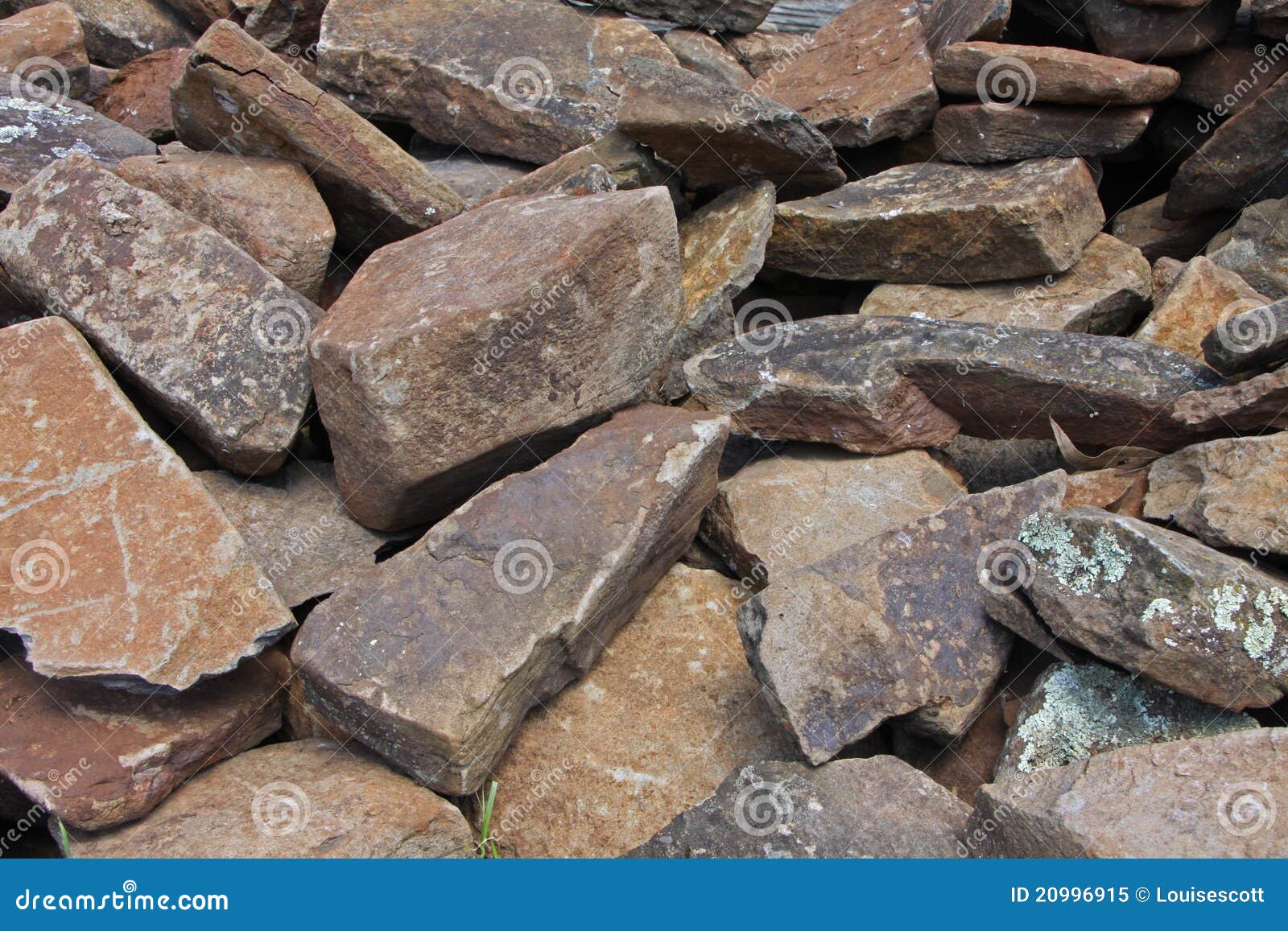 Rock pile stock image. Image of gathered, flat, rock - 20996915