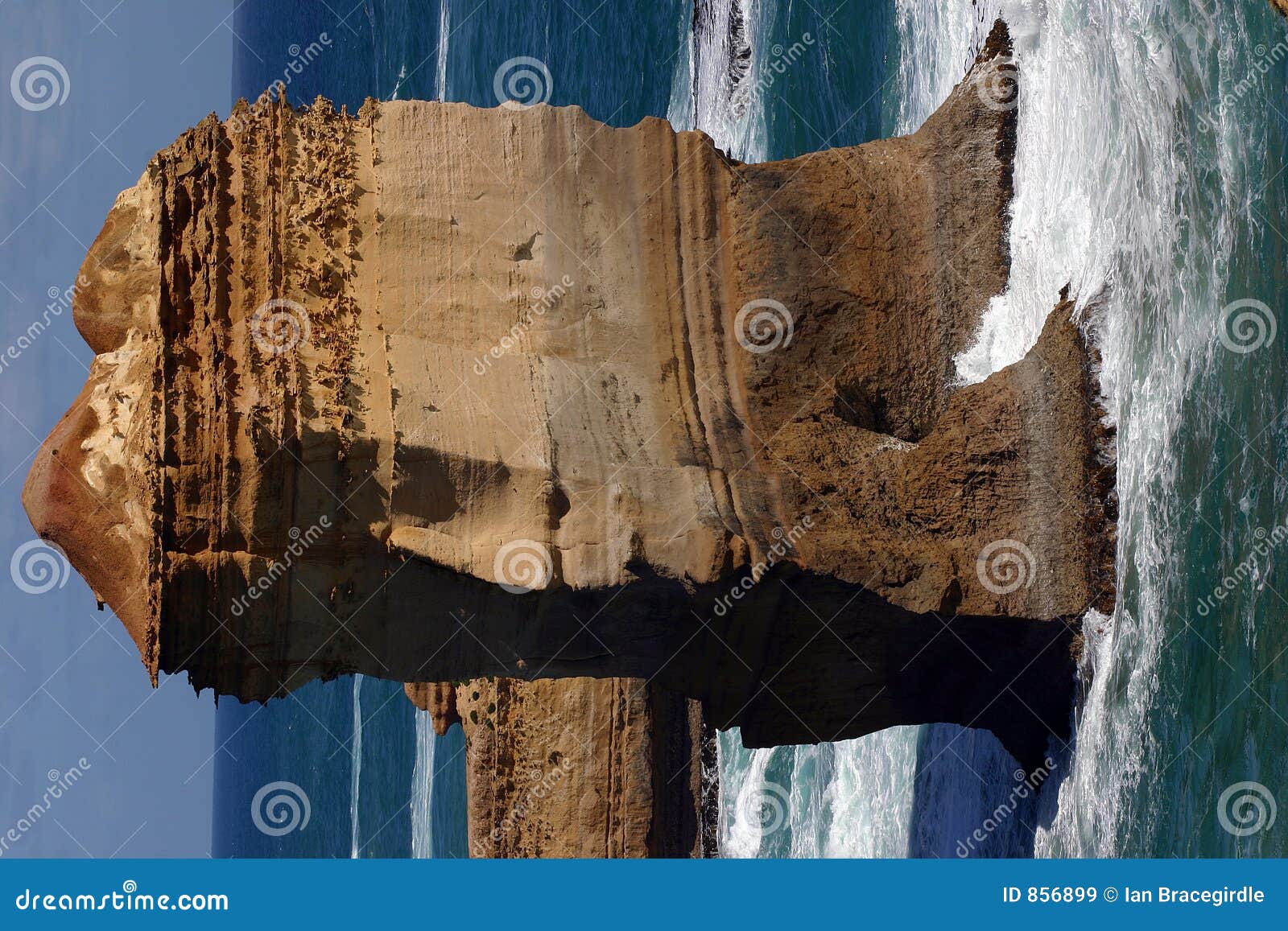 Rock pillar in Ocean stock image. Image of landscape, ocean - 856899