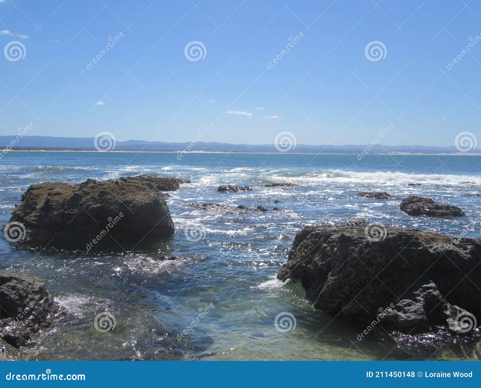 Rock Pools stock photo. Image of pools, refreshing, tranquil - 211450148