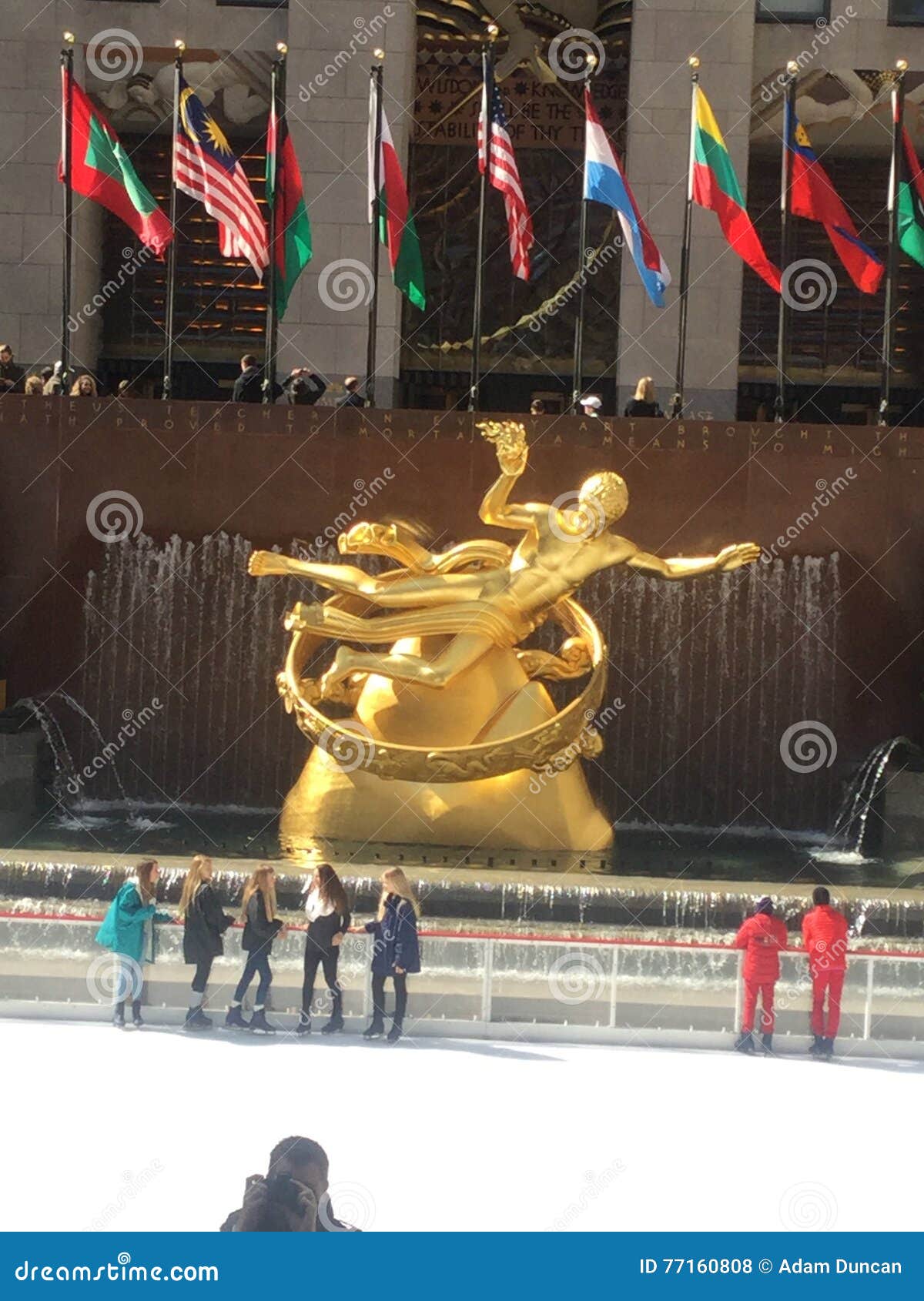 30 Rock Prometheus editorial stock photo. Image of statue - 77160808