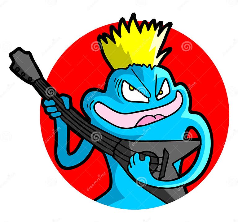 Rock puppet stock vector. Illustration of mutiny, king - 49432513