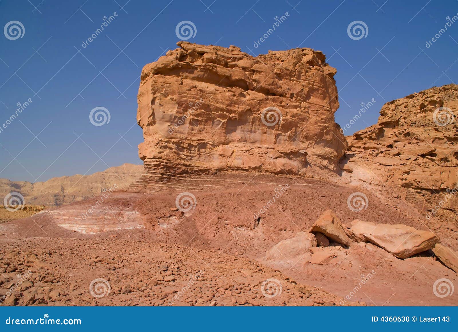 Rock and red terrain stock photo. Image of sand, national - 4360630