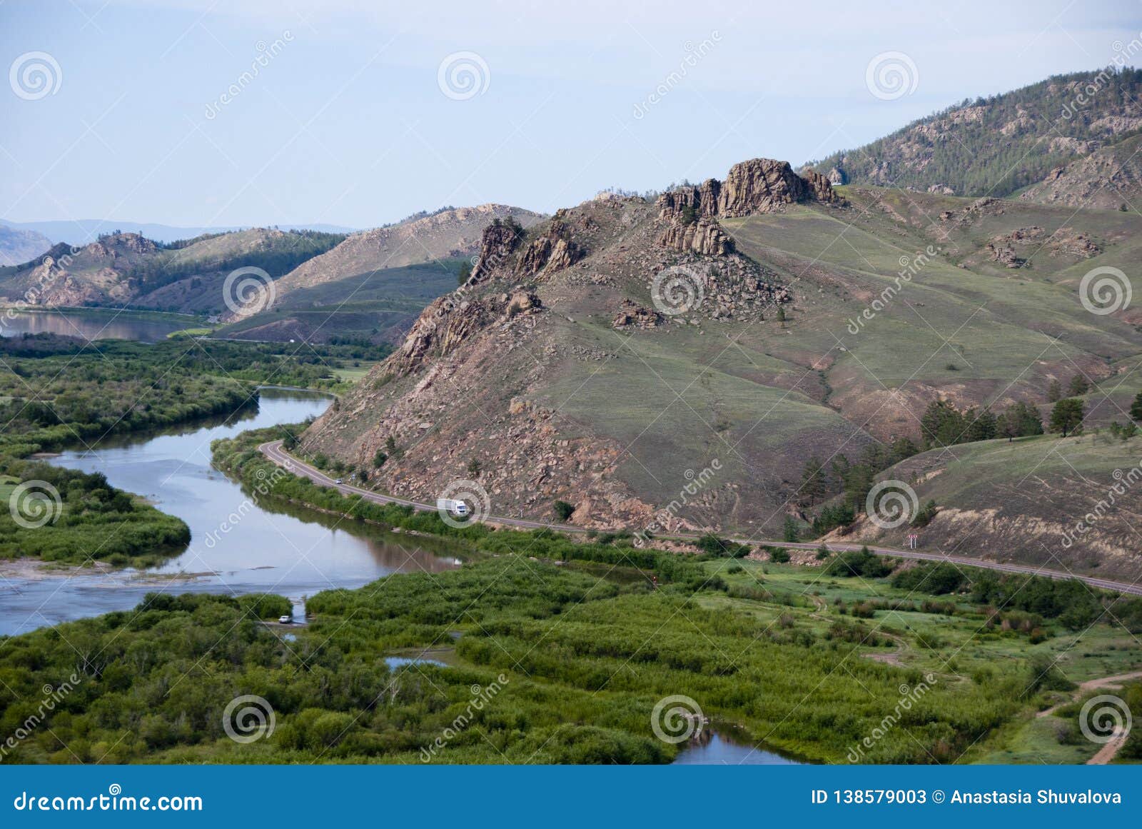 Rock on the riverbank. stock image. Image of harness - 138579003