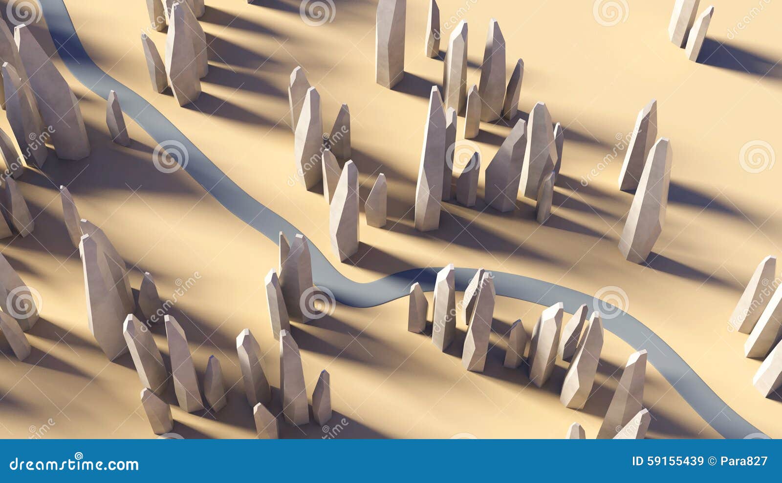 Rock road stock illustration. Illustration of early, stone - 59155439