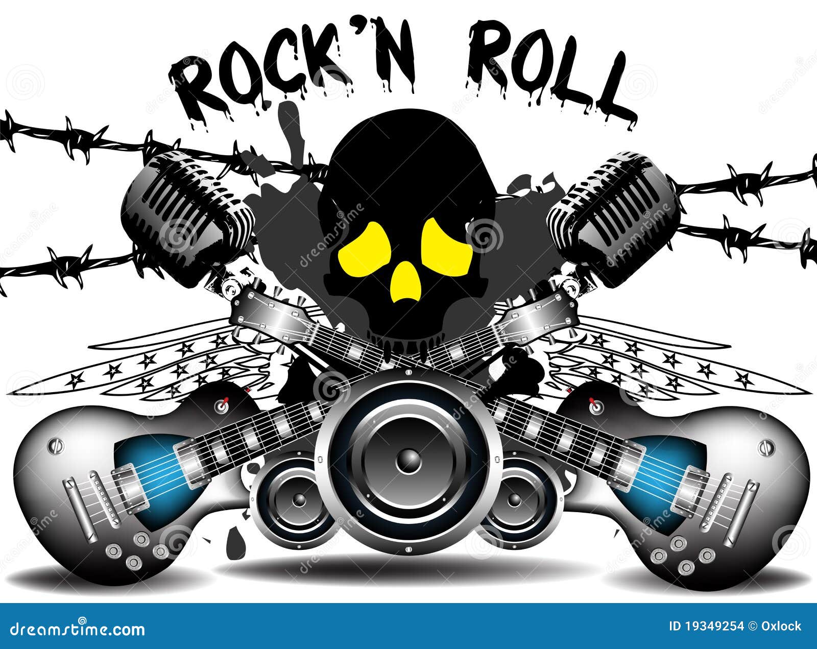 Rock-and-roll Imagenes de archivo - Imagen: 19349254