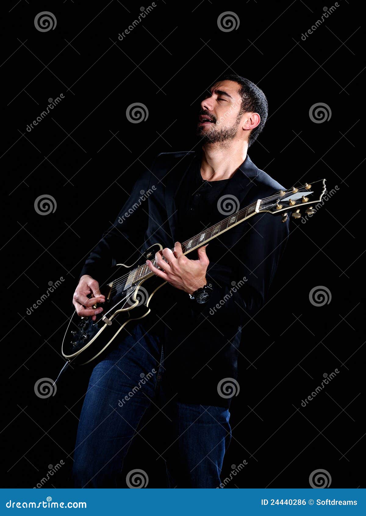 Rock and roll men stock photo. Image of happy, melody - 24440286