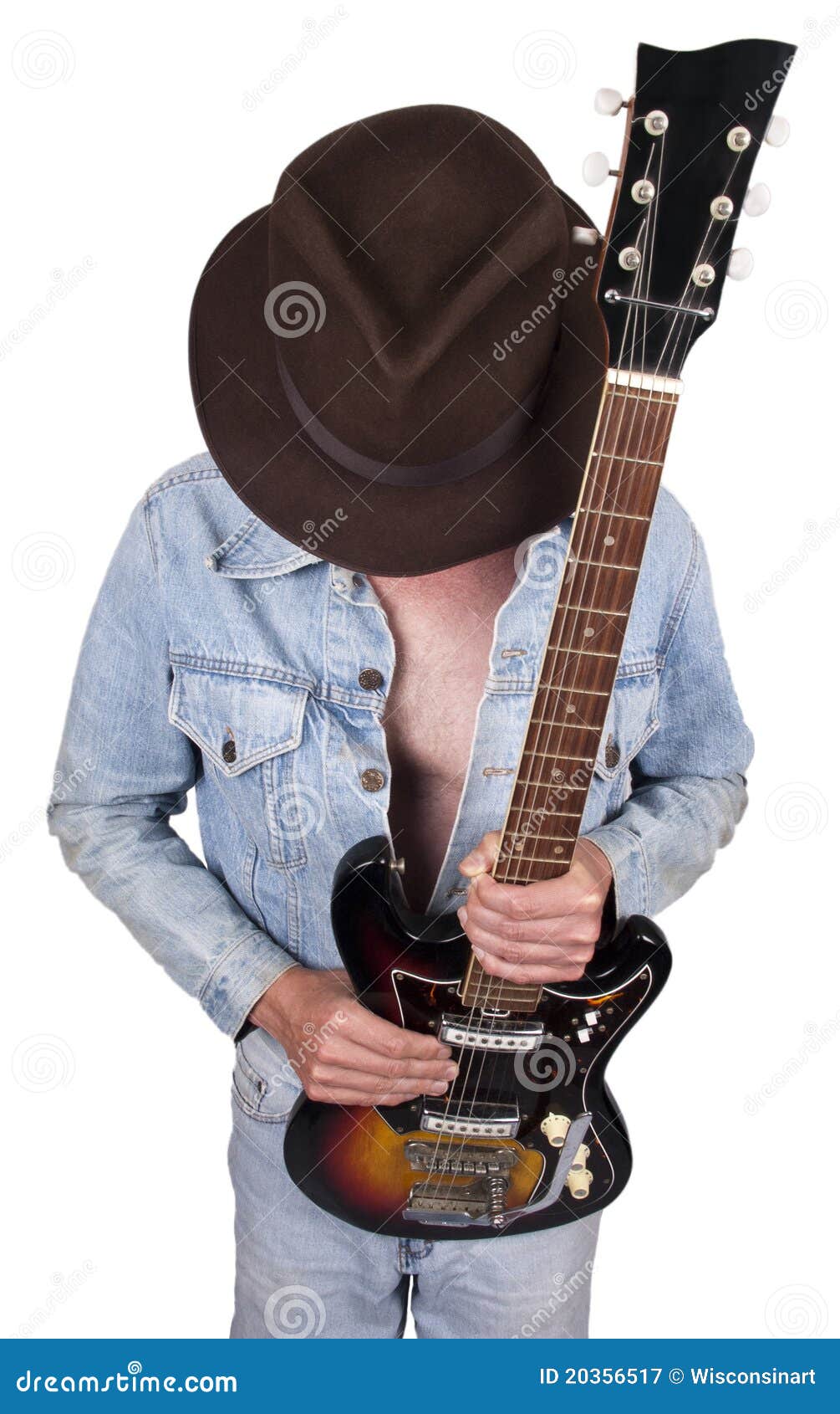 Rock and Roll Star Musician Guitar Player Concept Stock Image - Image ...