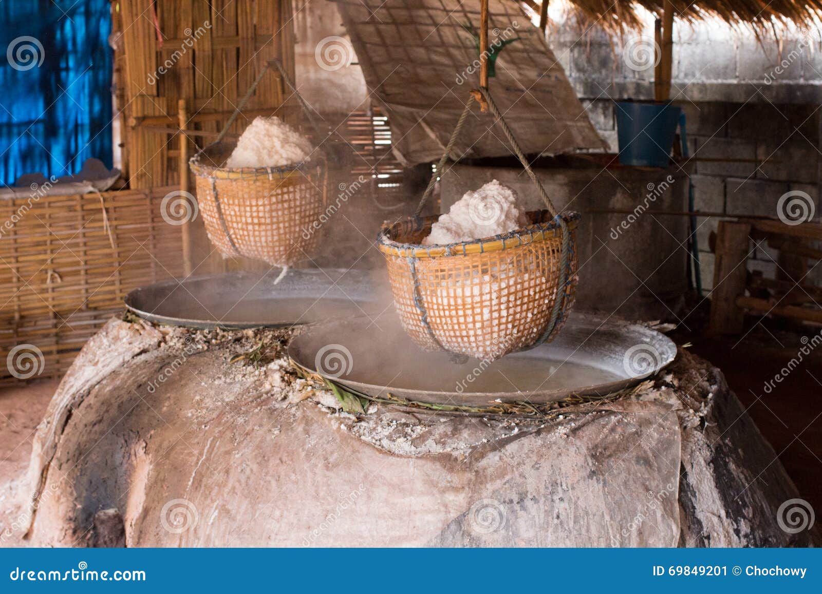 Rock salt making industry stock image. Image of nutrition - 69849201