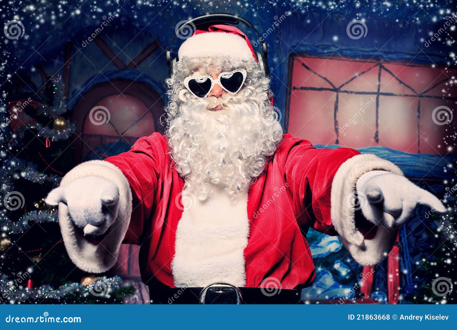 Rock santa stock photo. Image of holiday, claus, person - 21863668