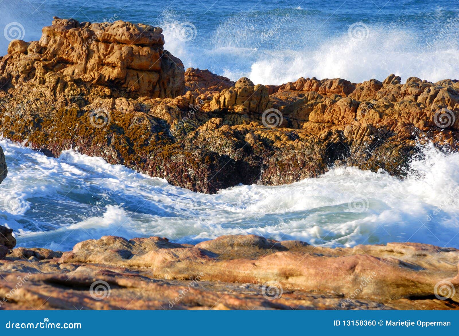 Rock in the sea stock photo. Image of clouds, lapse, purple - 13158360