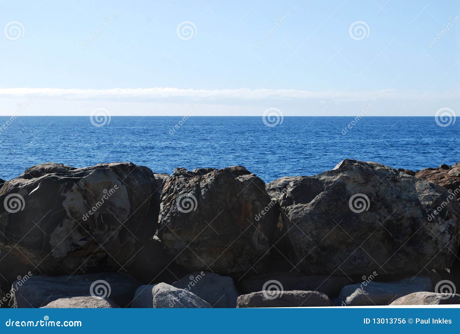 Rock and Seascape stock photo. Image of space, photograph - 13013756