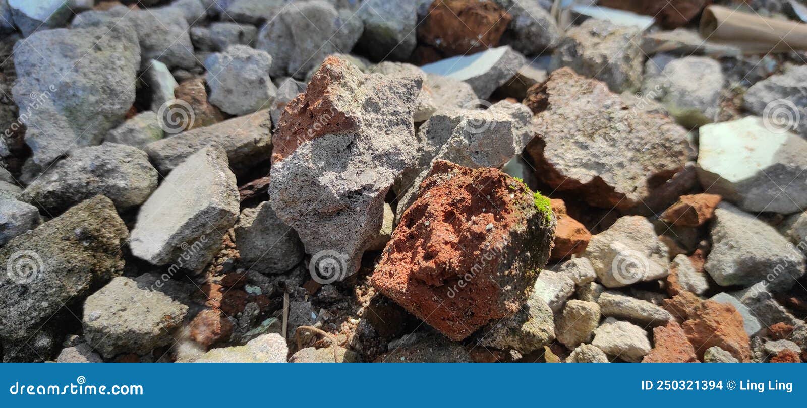 Rock shards stock photo. Image of stonewall, building - 250321394