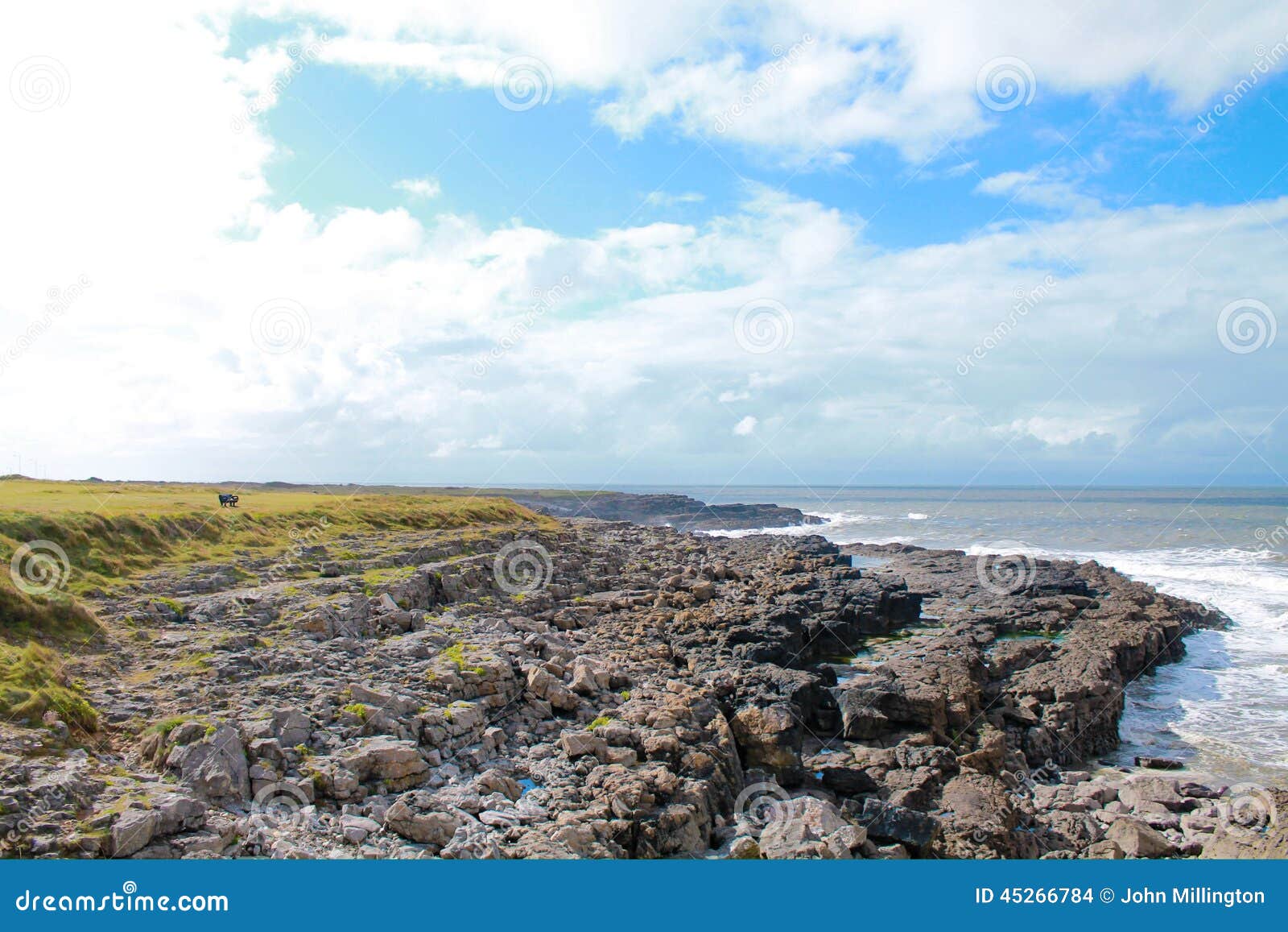 A rock shoreline stock photo. Image of rock, rocks, view - 45266784