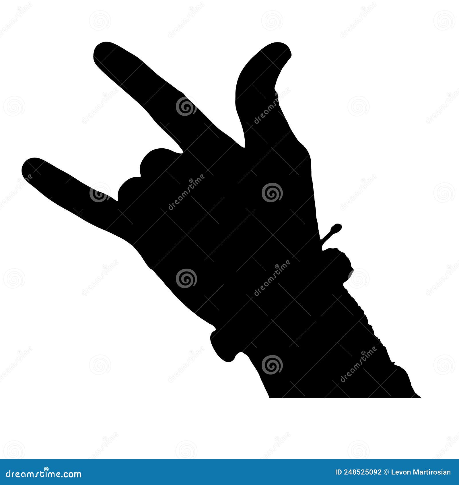 Heavy Metal Screen Printing Clipart