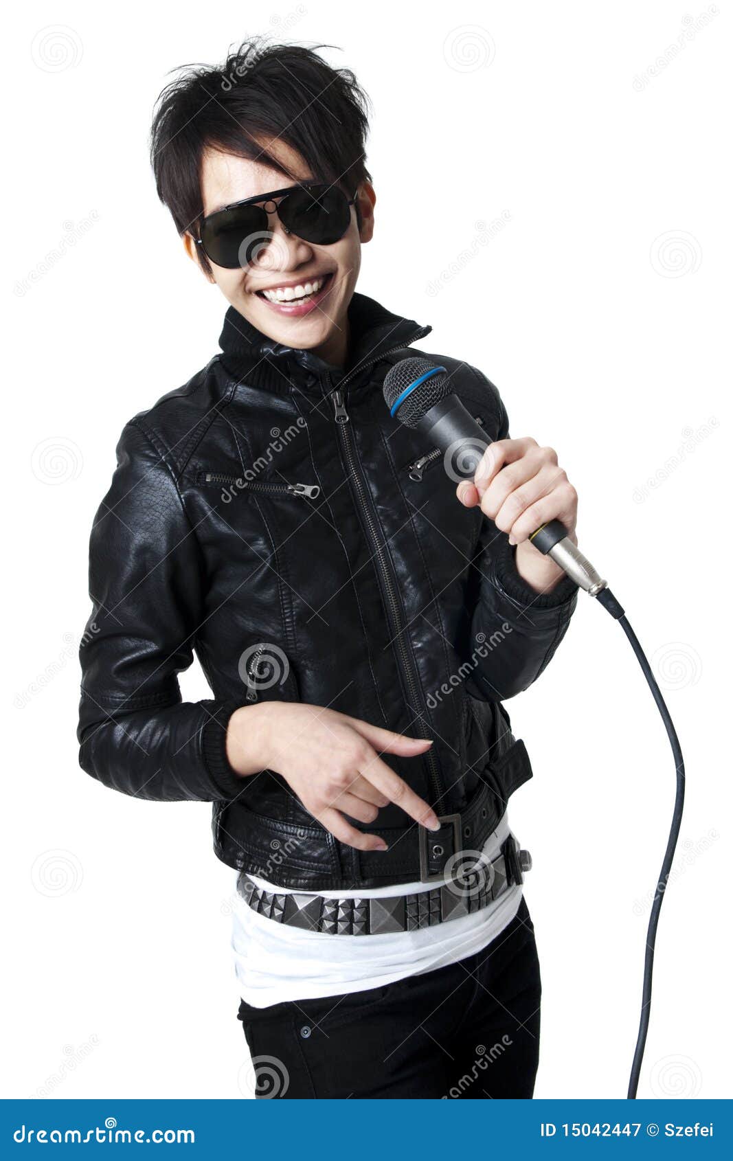 Rock singer stock image. Image of artist, ethnicity, background - 15042447