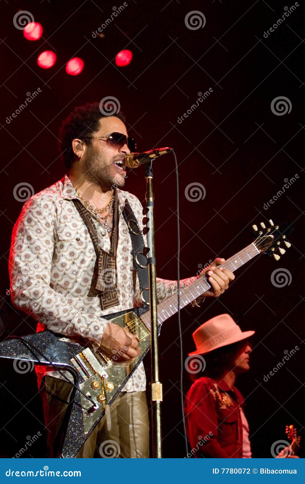 Rock Singer Lenny Kravitz at Concert Editorial Photography - Image of ...