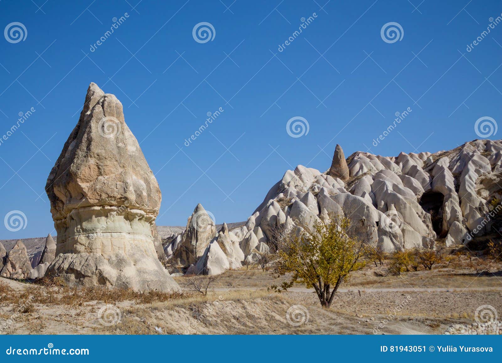Rock Sites of Cappadocia stock image. Image of church - 81943051