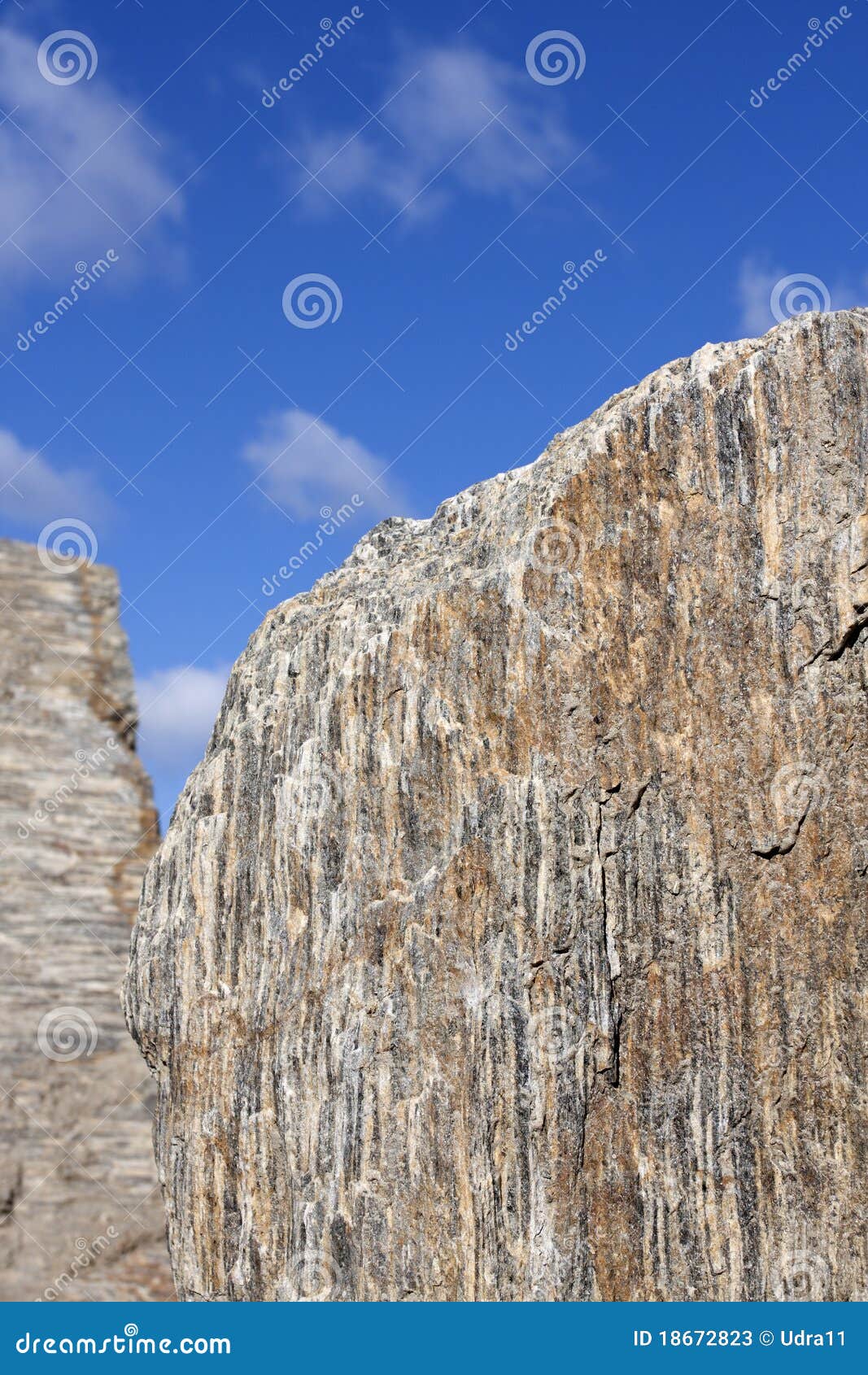 Rock and sky stock image. Image of beauty, dramatic, mineral - 18672823