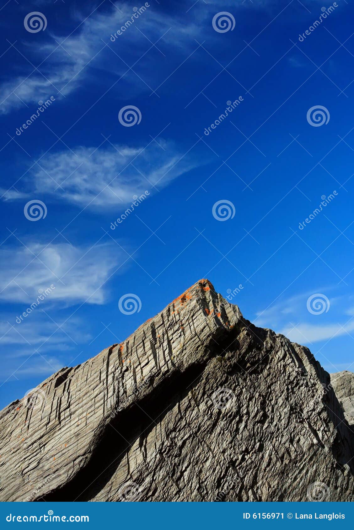 Rock and sky stock image. Image of blue, rock, rocky, scenic - 6156971
