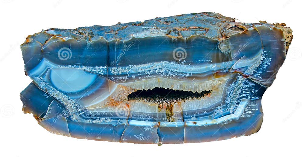 Rock slice stock image. Image of closeup, semiprecious - 115459551