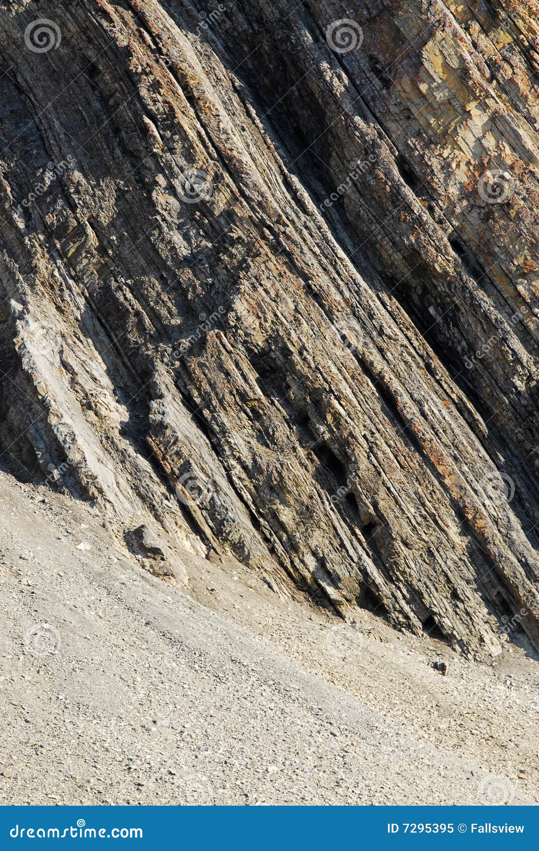 Rock slide stock image. Image of nature, line, path, country - 7295395