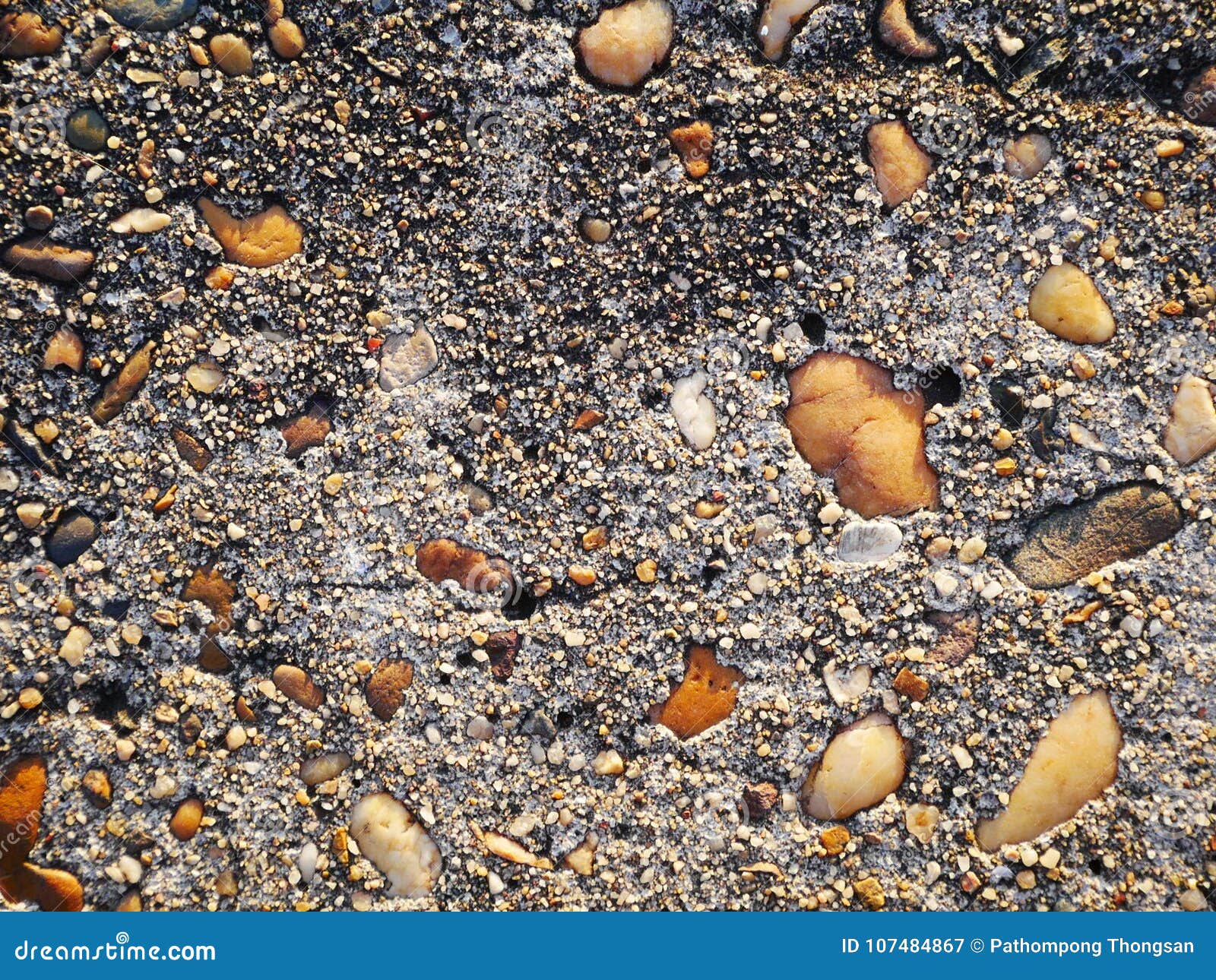 Cement Mix Rock, Concrete Texture Background. Stock Image - Image of ...