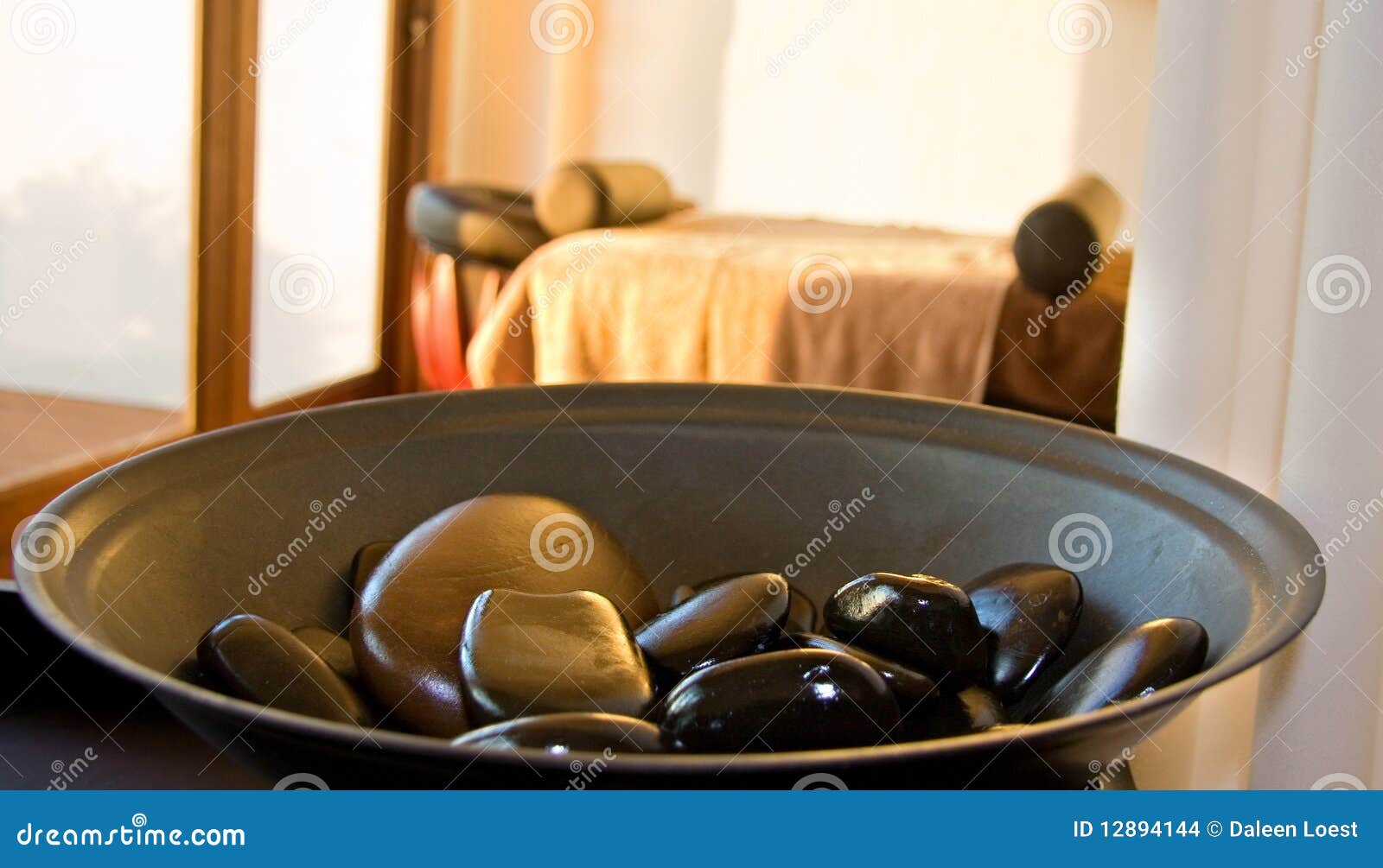 Rock spa stock photo. Image of harmony, luxury, black - 12894144