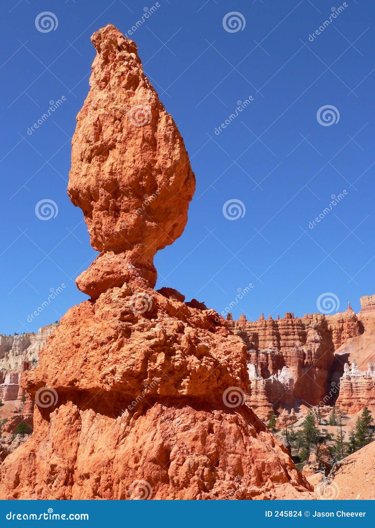 Rock Spire, Bryce Canyon stock photo. Image of travel, nature - 245824