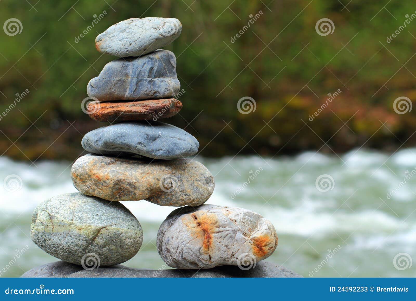 Rock Stack stock image. Image of stones, peace, colorful - 24592233