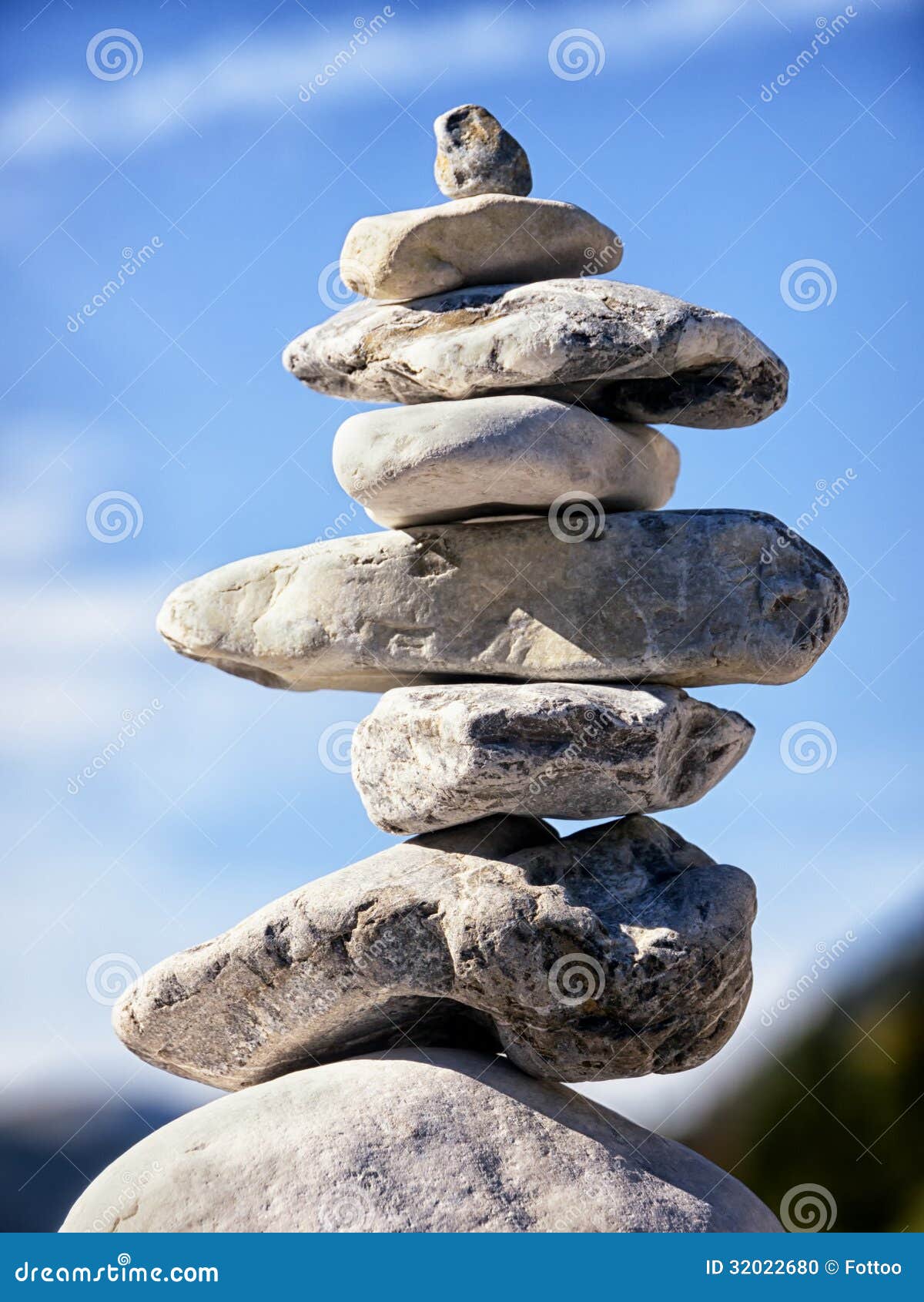 Rock stack stock photo. Image of group, blue, brown, small - 32022680
