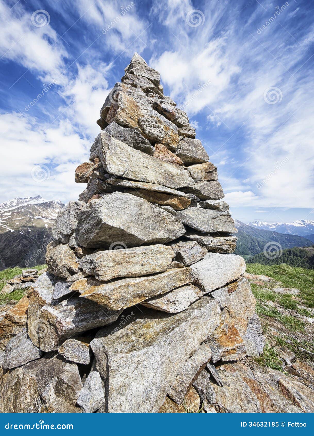 Rock stack stock image. Image of built, idyllic, strength - 34632185