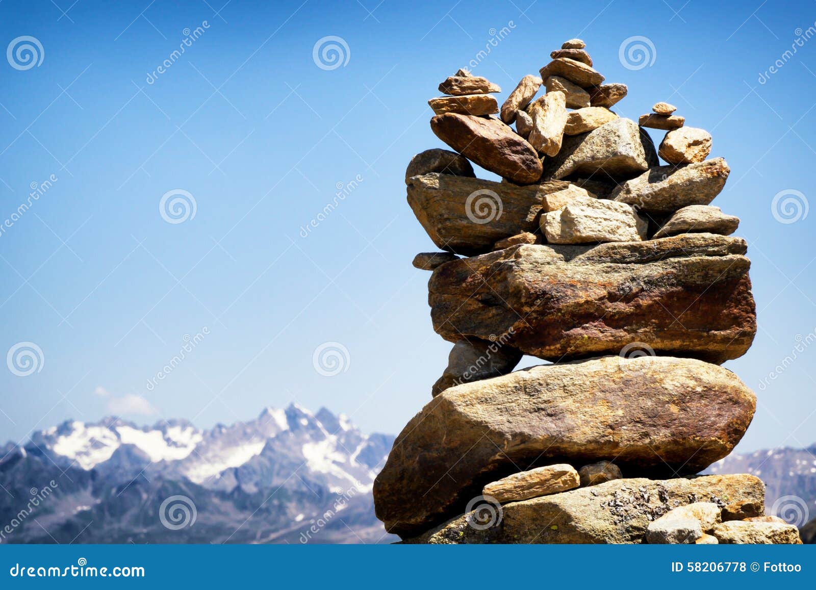 Rock stack stock photo. Image of rock, horizontal, group - 58206778