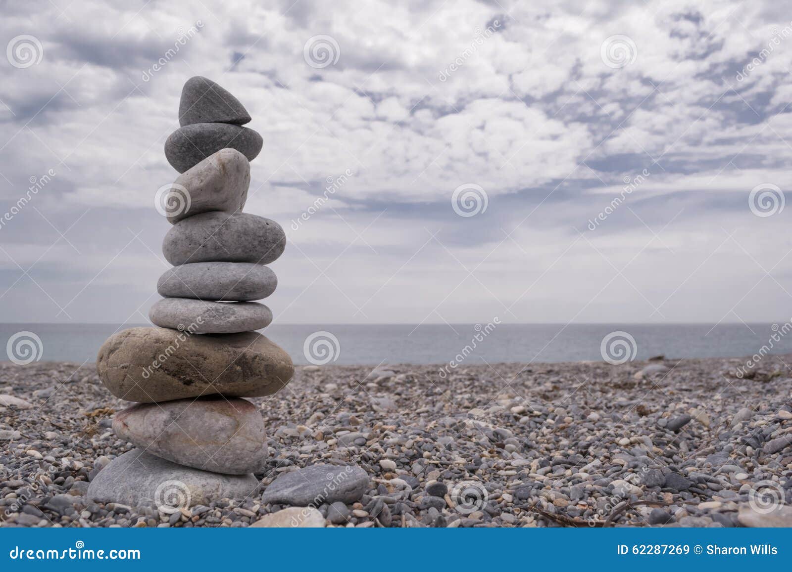 Rock Stack (Cairn) at Rapid Bay, South Australia Stock Image - Image of ...