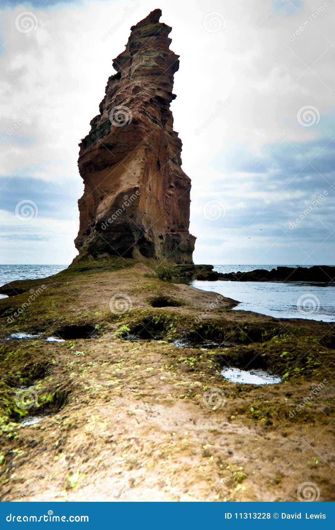 Rock stack by ocean stock photo. Image of seashore, shore - 11313228