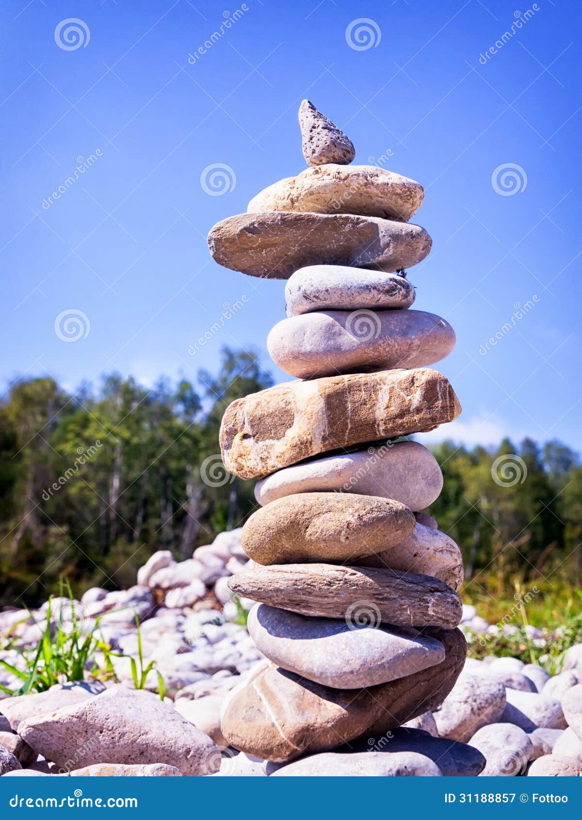 Rock stack stock image. Image of gray, small, stability - 31188857