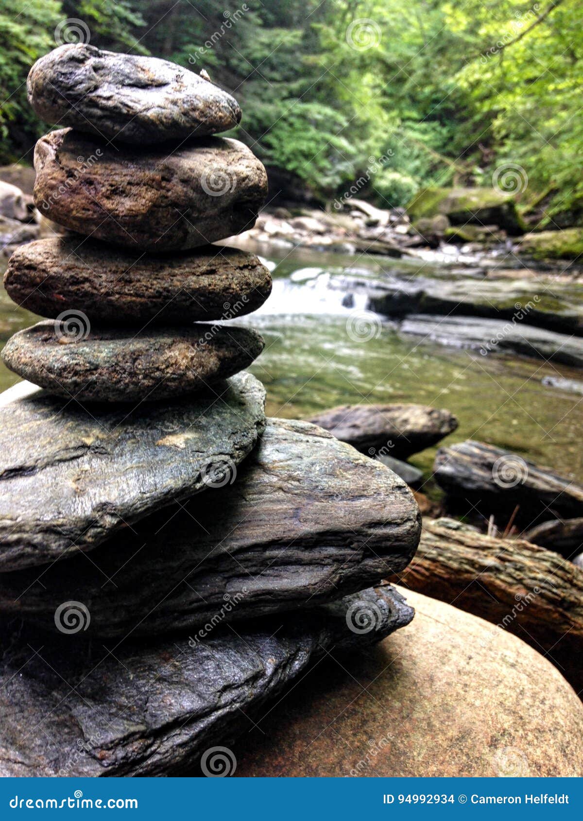 Rock Stack in Vermont stock photo. Image of rock, rocks - 94992934