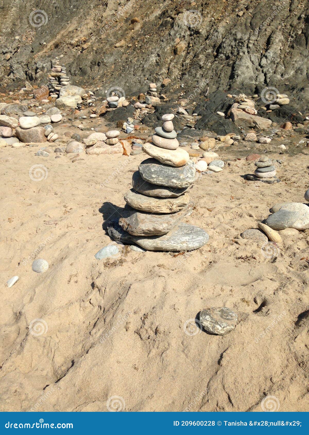 Rock Stacked stock photo. Image of rock, stacked, rocks - 209600228