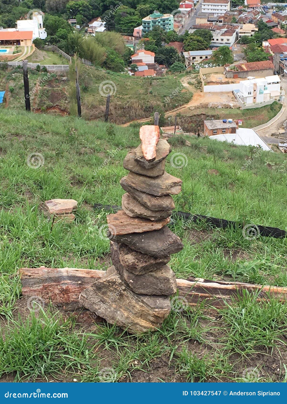 Rock stacking in Brazil stock image. Image of stacking - 103427547