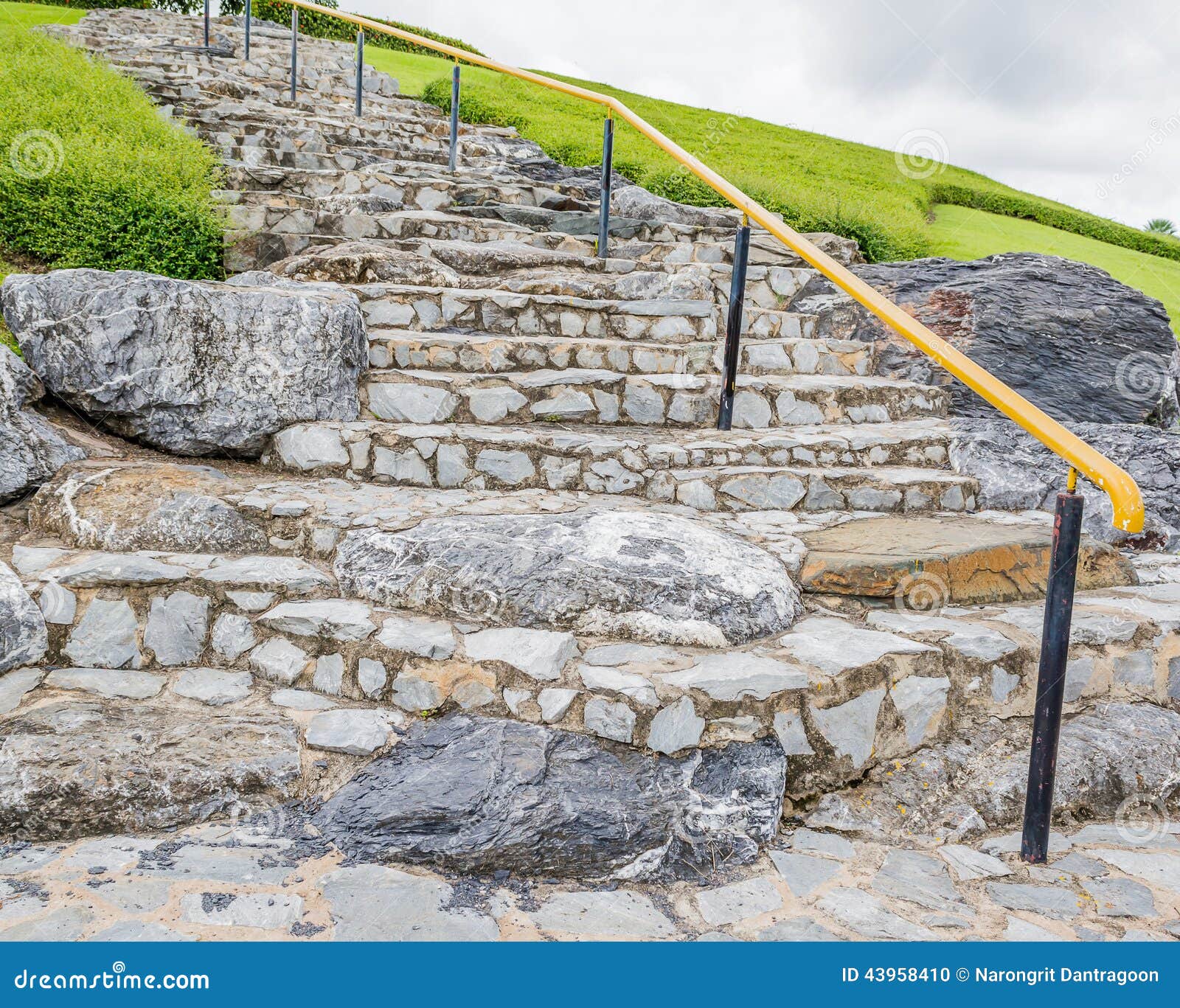 Rock stairs stock photo. Image of pillar, footpath, design - 43958410