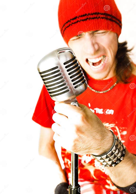 Rock Star editorial photography. Image of isolated, growl - 879697